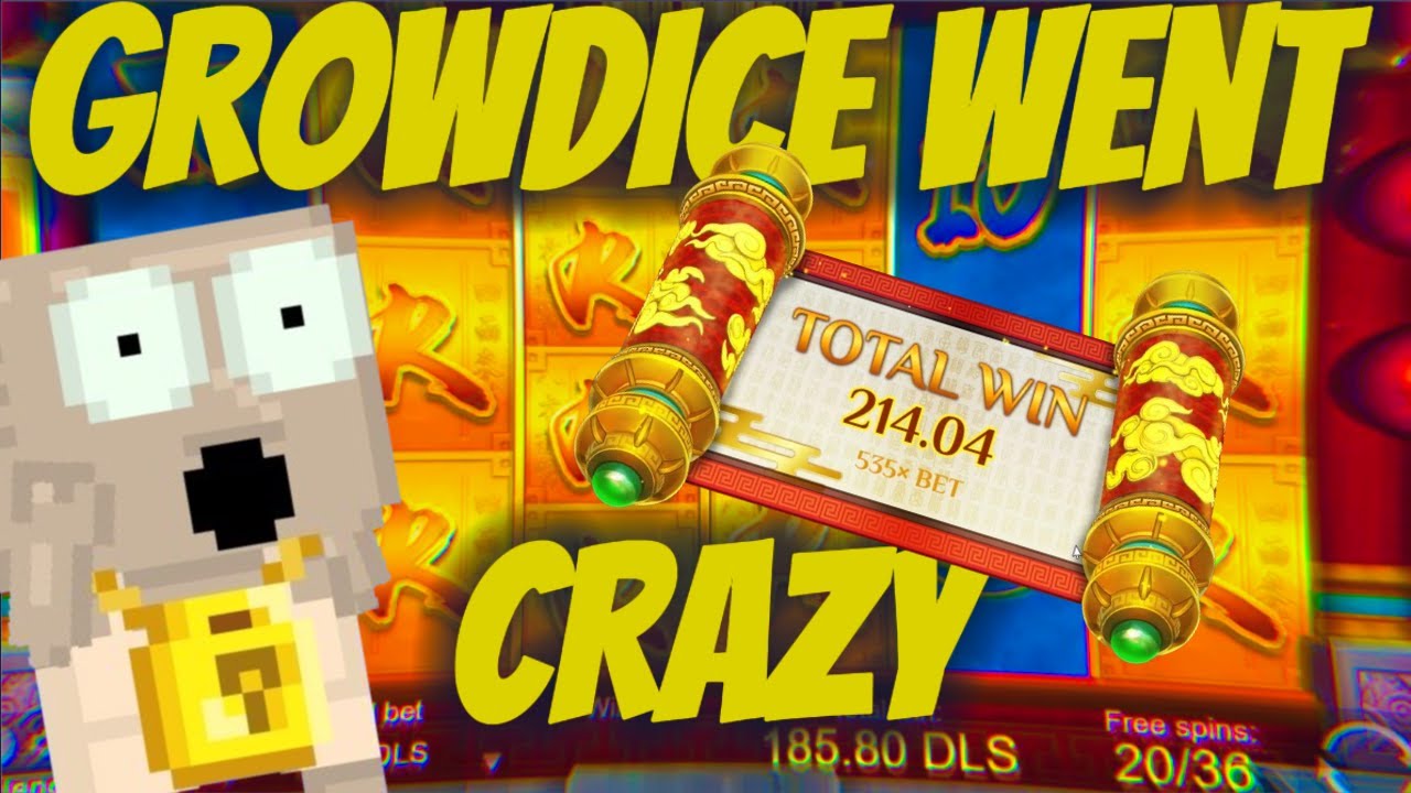 MY BIGGEST WIN ON GROWDICE!! - YouTube