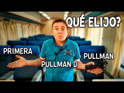 DIFERENCIAS ENTRE PRIMERA Y PULLMAN TRENES ARGENTINOS LARGA DISTANCIA PARTICIPACION ESTELIA OSPINA