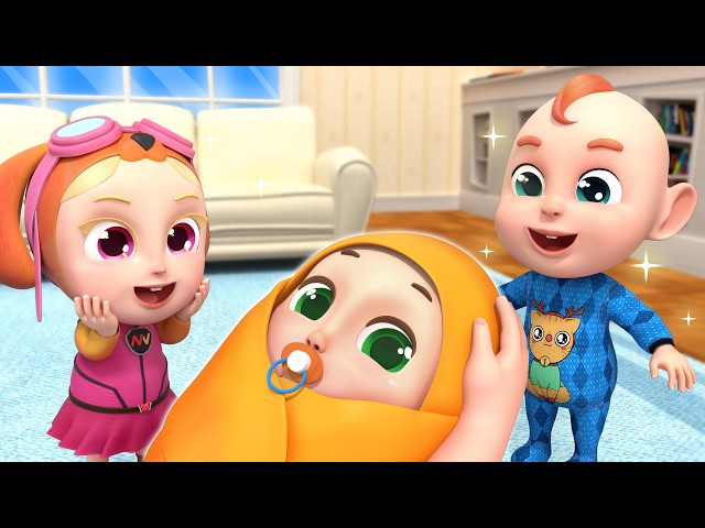 My Big Brother Song | Taking Care of Baby | Baby Care Song | Rosoo ...