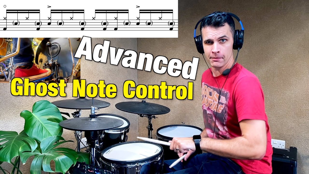 Advanced Ghost Note Control - Drum Lesson - YouTube