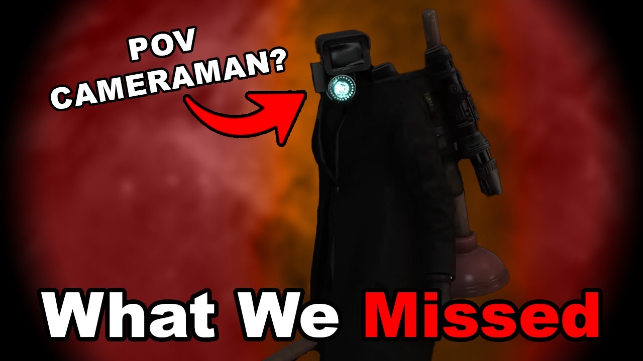 The Origin Story of Plunger Cameraman You Didn't Know - YouTube