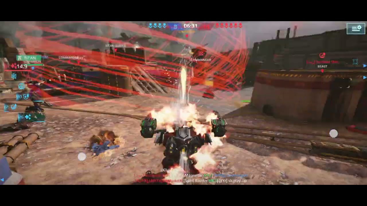 gothic Mars mk2 kill obocochi war robots. - YouTube