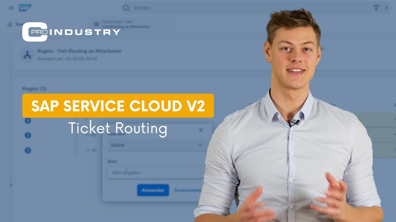 SAP Service Cloud V2 - Ticket Routing - YouTube
