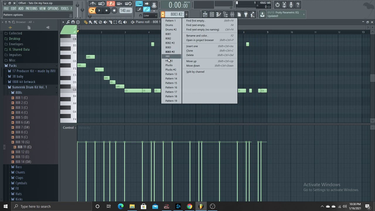 Offset - Tats on my face Instrumental Remake (FLP In Description) - YouTube