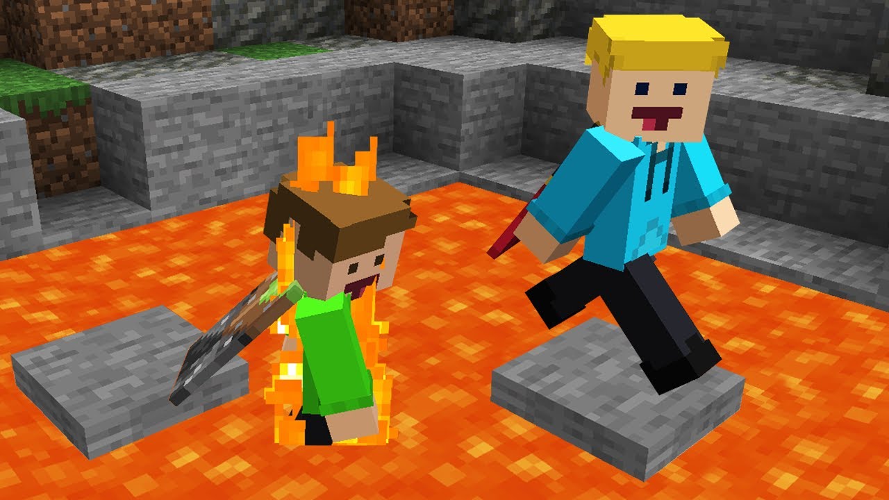 Minecraft tävling mot Olof... - YouTube