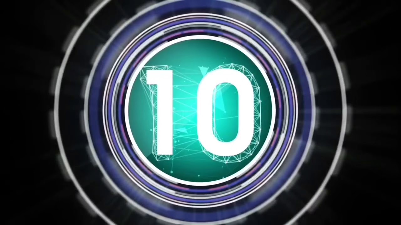 Top ten numbers one through ten loud - YouTube
