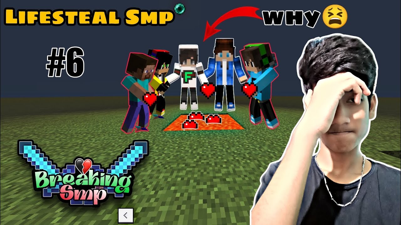 why all Smp Members throw there heart in lava || Lifesteal Smp ...