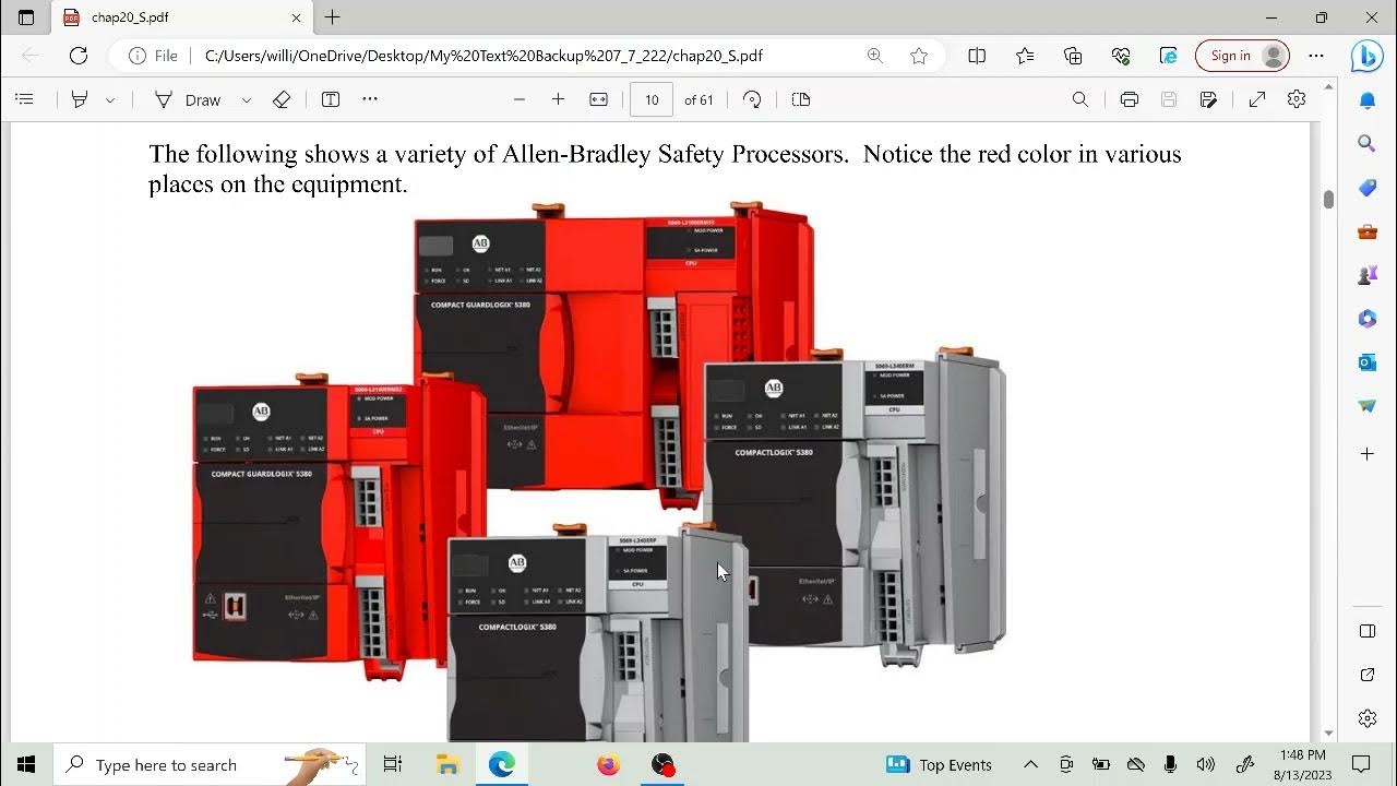 Chapter 20 Safety Programming in the PLC - YouTube