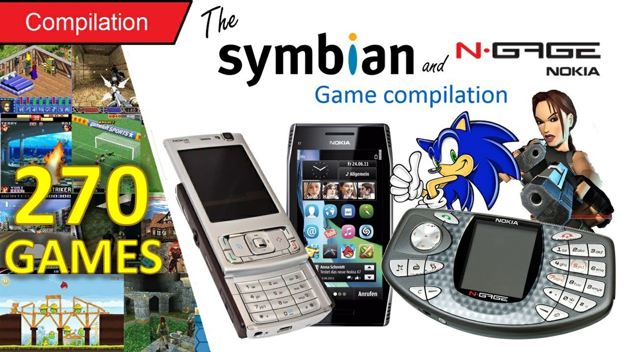 The Symbian and N-gage compilation - 270 games in one video - YouTube