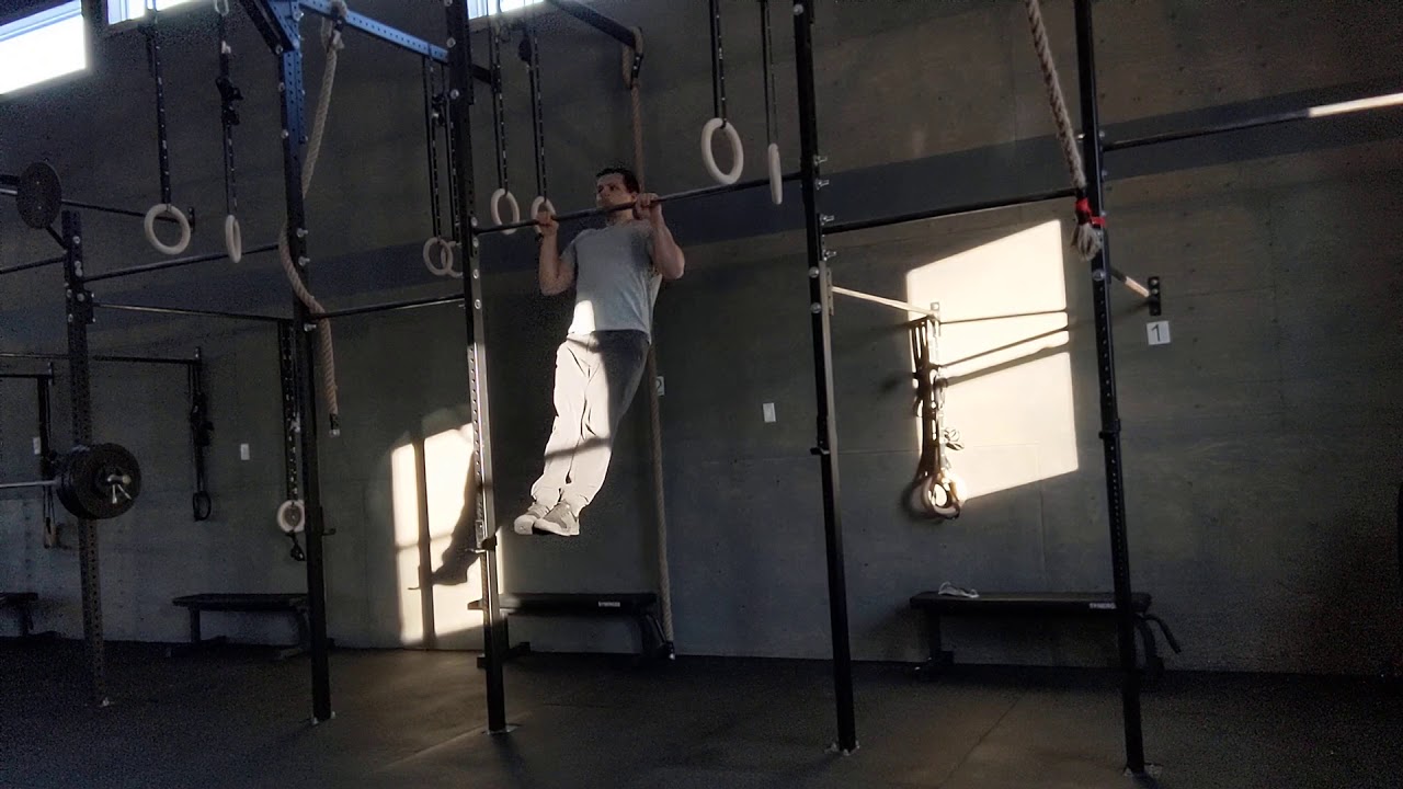 Strict Hollow Body Pull-Up - YouTube