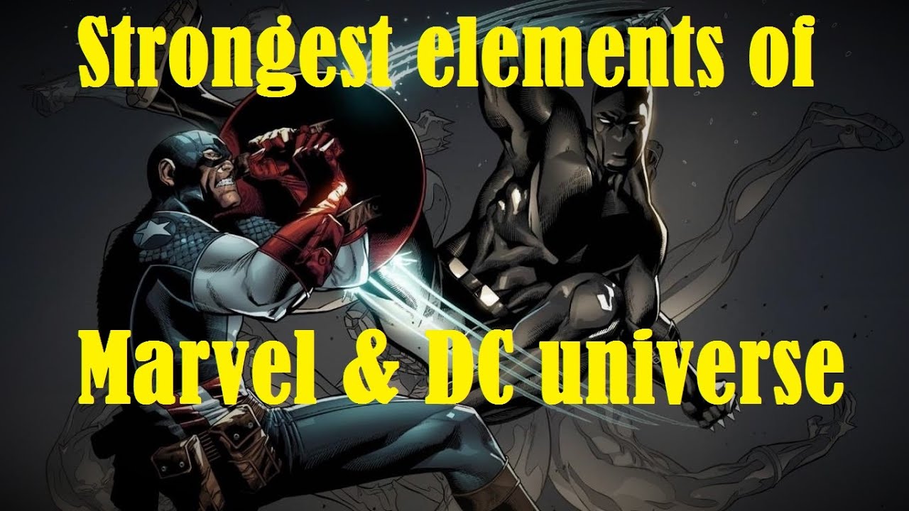 The strongest elements of Marvel & DC universe... (updated) - YouTube