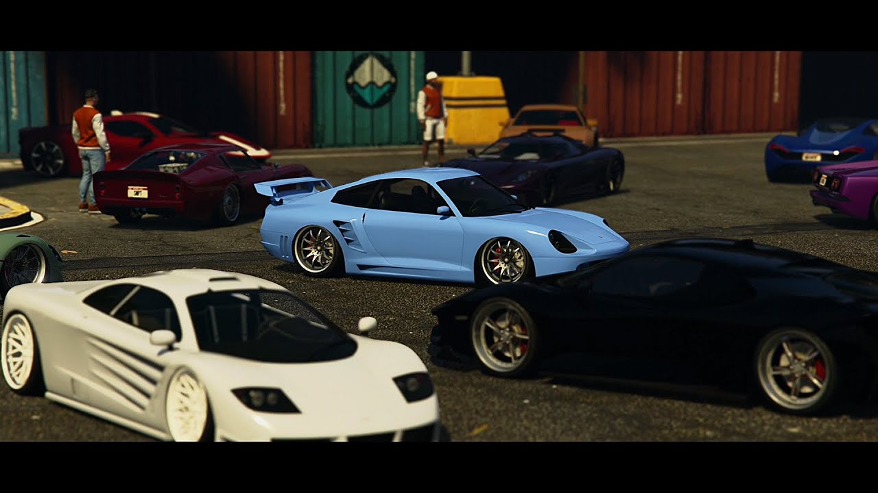 GTA 5 Online - CAR MEET "REAR ENGINE CARS" (MOTOR ATRÁS) | PS5 Rockstar ...