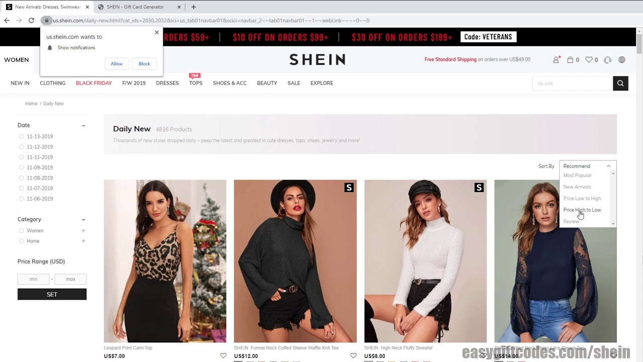 Shein Perfect Way To Save 60% Discount Code - YouTube