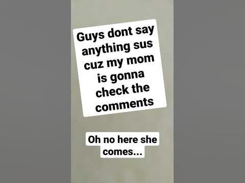 Don't say sus stuff guys - YouTube