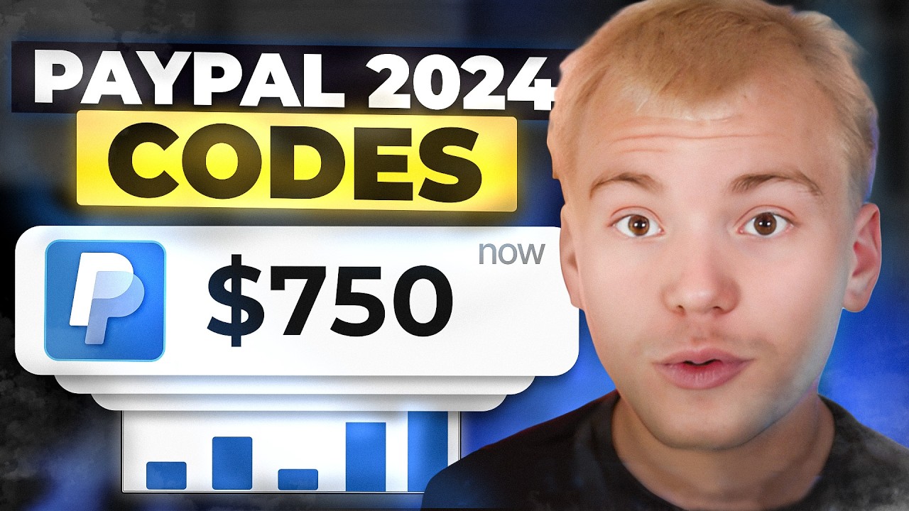 PAYPAL CODES 2024 ($750 REDEEM HERE) | Paypal Free Money 2024 - Make ...