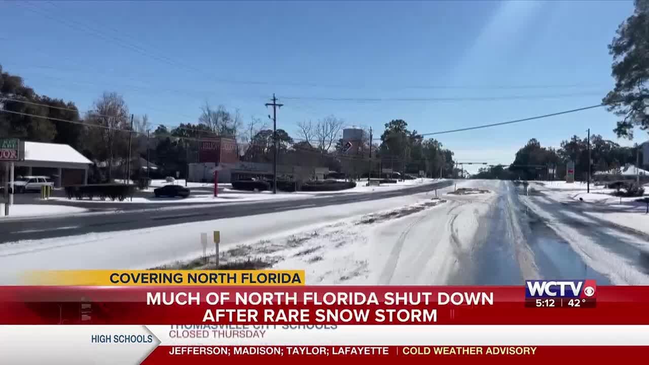 'A once-in-a-decade type thing:' Tallahassee enjoys the snow after ...
