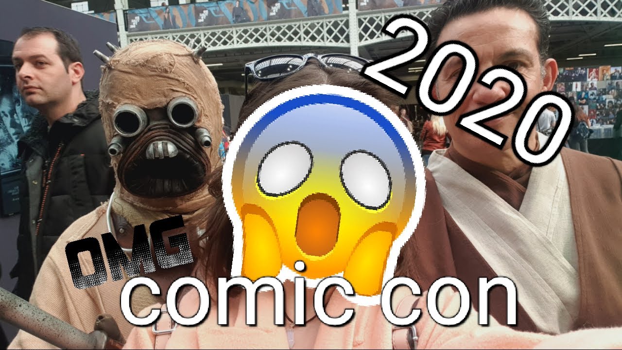 COMIC CON LONDON 2020 - YouTube