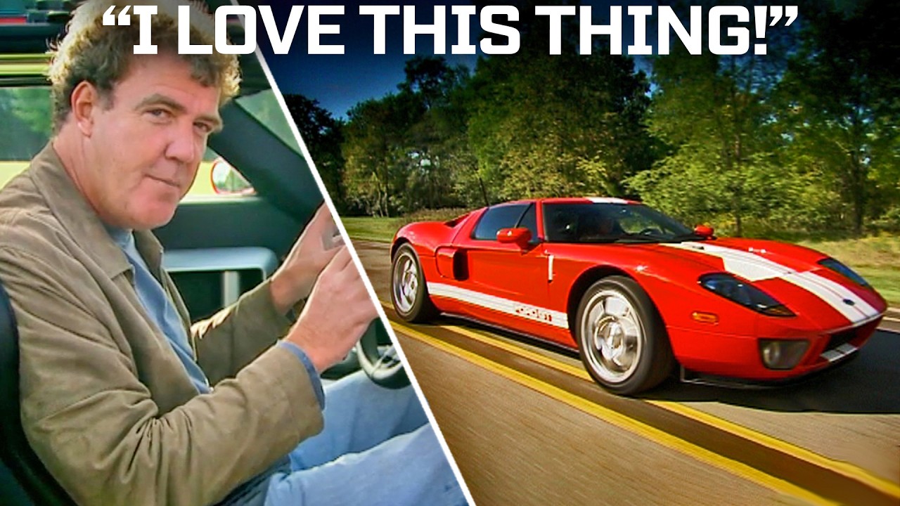 Jeremy Clarkson Falls in Love With The Iconic Ford GT | Top Gear ...