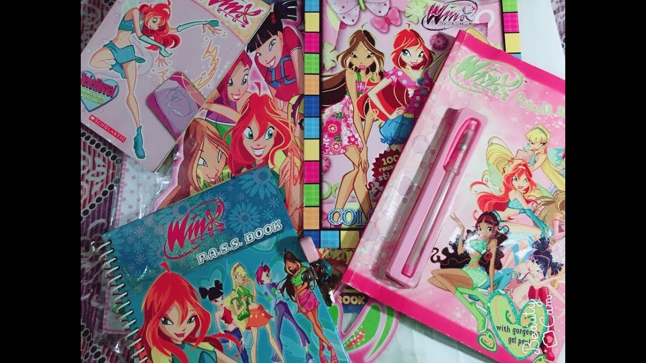 WINX CLUB Collection Stickers, Magic Stickers, Books And Lots More ...