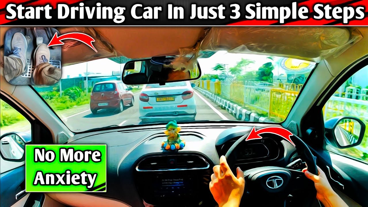 How To Start Driving A Manual Car From Zero Driving Lesson For ...