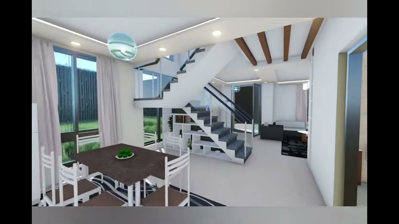 G+2 luxury house design// simple interior and exterior design - YouTube