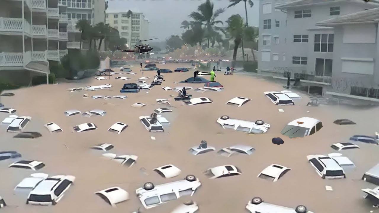 This Happens Once Every Millennium Dubai Goes Underwater Flood In The this-happens-once-every-millennium-dubai-goes-underwater-flood-in-the