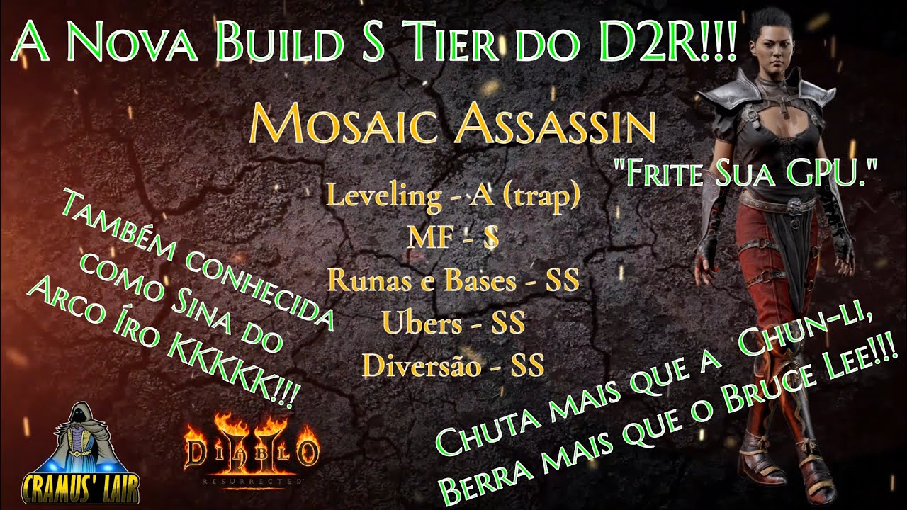Diablo 2 Ressurrected: D2R - Assassin - Ladder 2.6 - Build de Mosaic ...