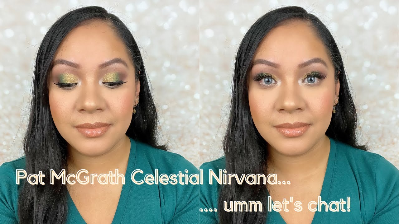 *New* Pat McGrath Labs Celestial Nirvana Palette - Neutral Eye Look Tutorial & Mini Review - YouTube