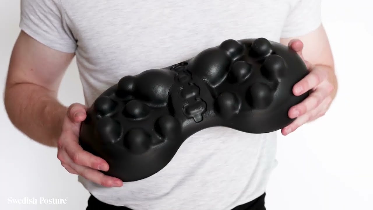 TriggerBack TriggerPoint Back Massage Cushion - YouTube