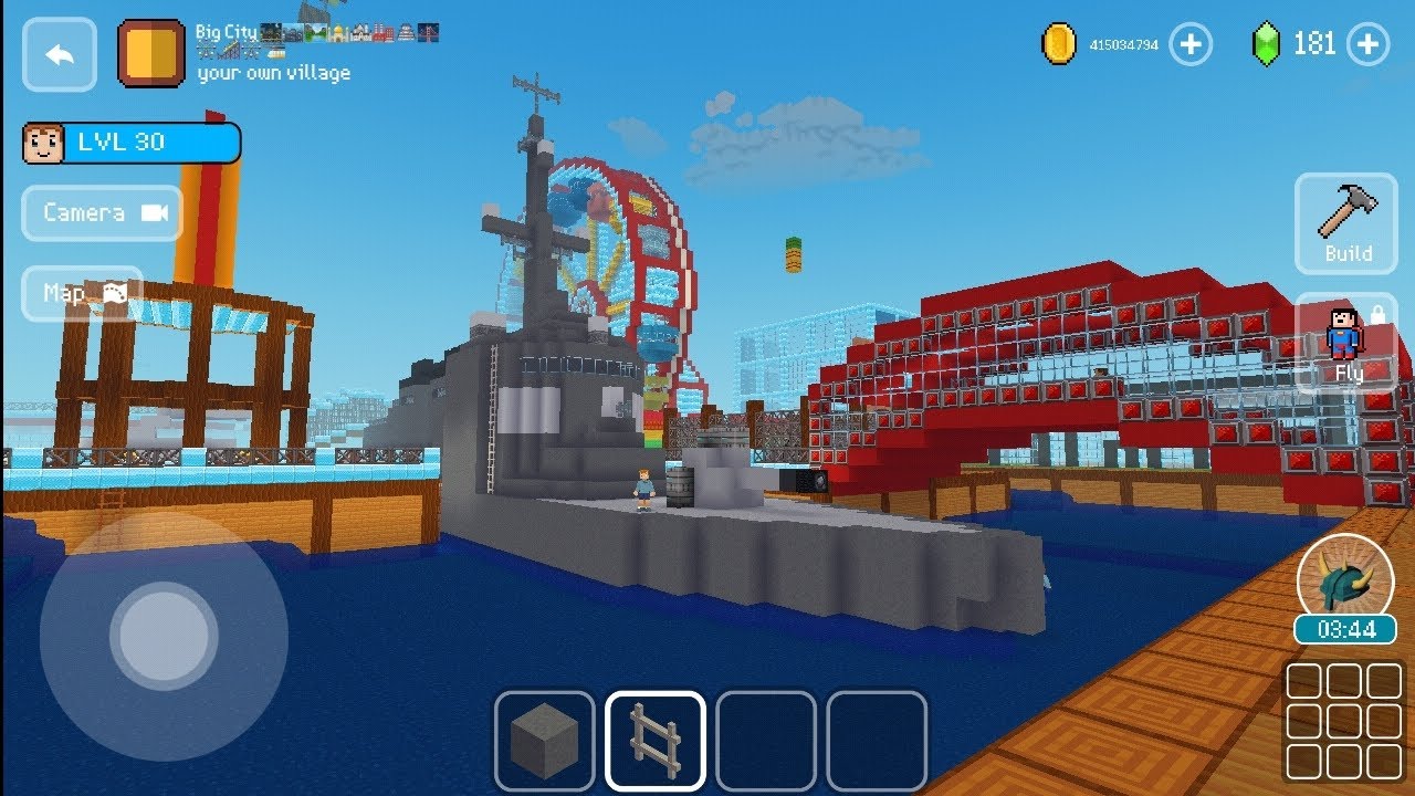 Building Military Ship || Block Craft 3D Building Simulator || ME ...