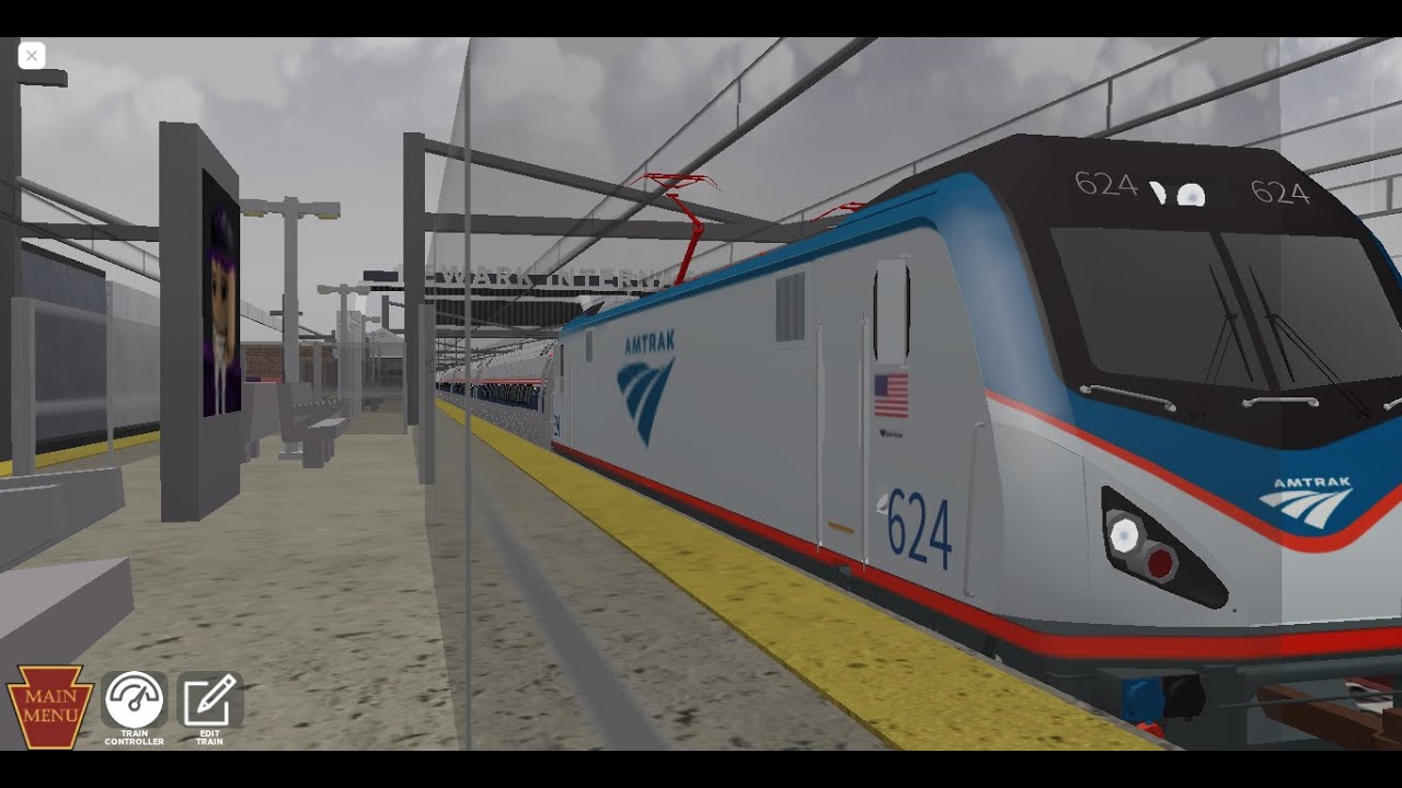 NEW Amtrak Push-Pull Regional W/ 600 - YouTube