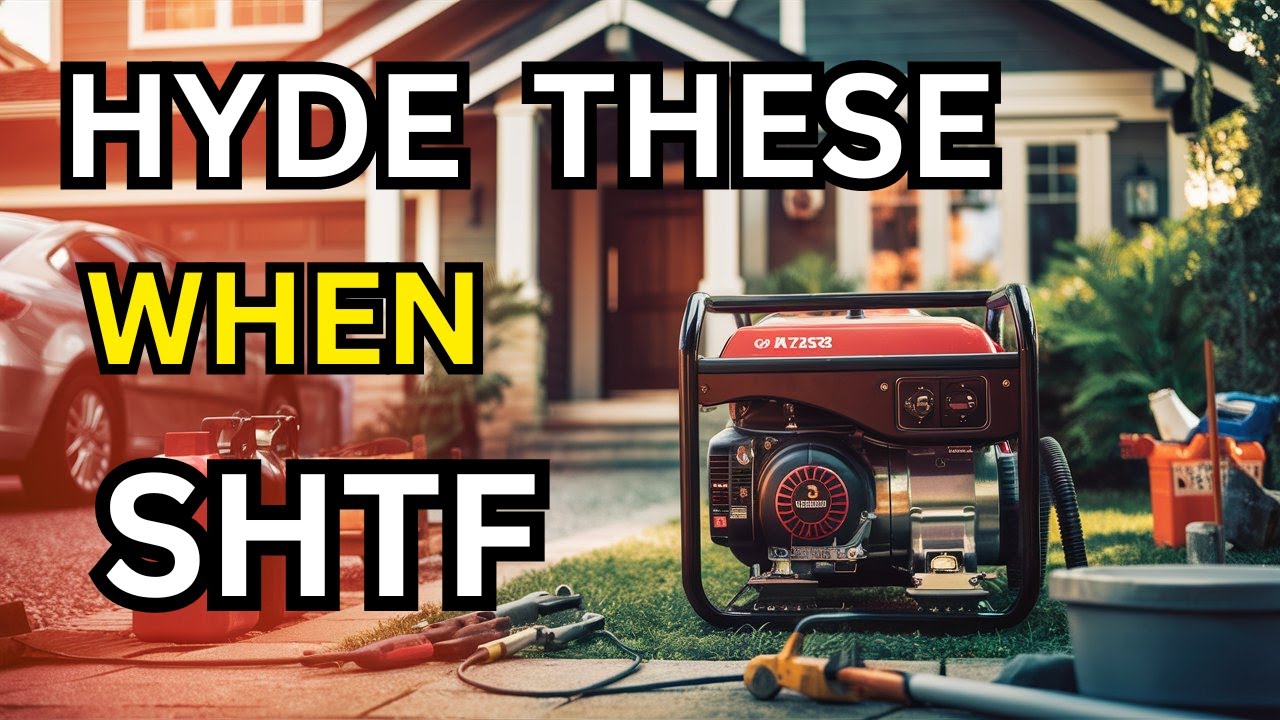 Essential 8 Items to Hide When SHTF - Prepper's Checklist - YouTube