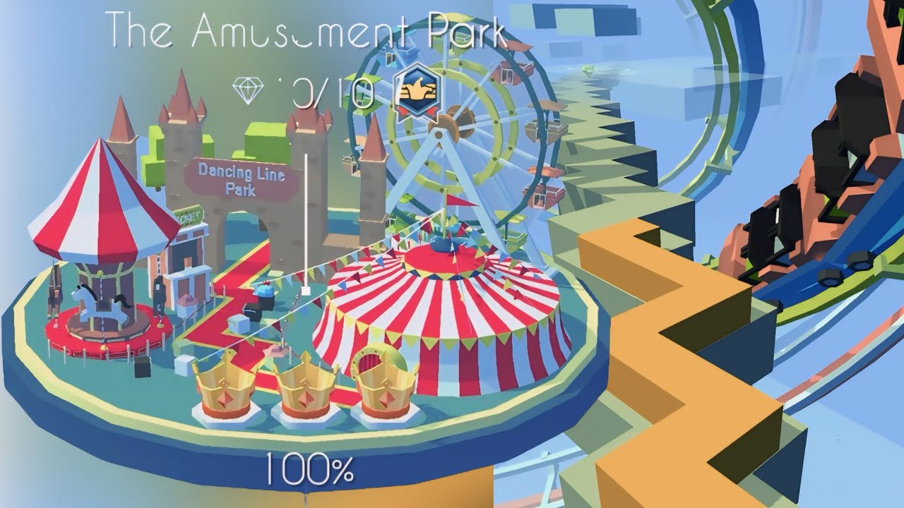 Dancing Line - The Amusement Park - YouTube