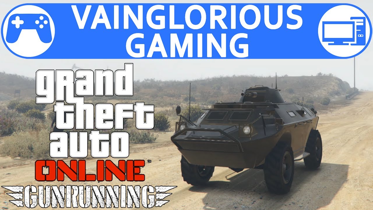 HVY APC - Gunrunning DLC GTA Online - YouTube