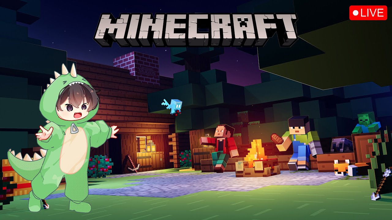 'short stream' yg katanya minimal 12 jam | Minecraft | VTuber Indonesia ...