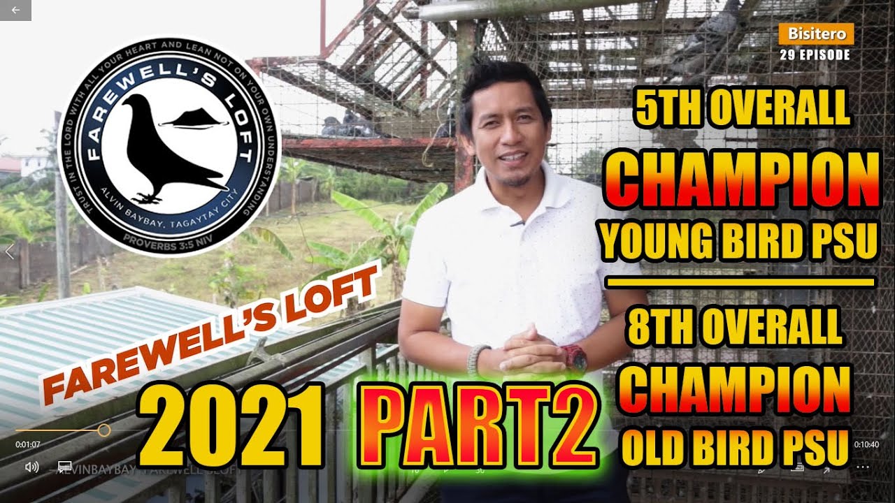 EP 30 (PART 2) - ALVIN BAYBAY 2021- 5TH OVERALL CHAMP YOUNG BIRD/ 8TH ...