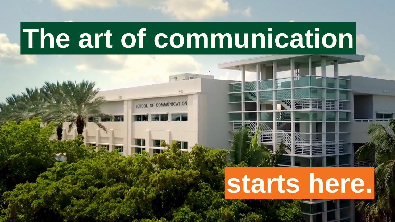 Take a look at the University of Miami School of Communication - YouTube