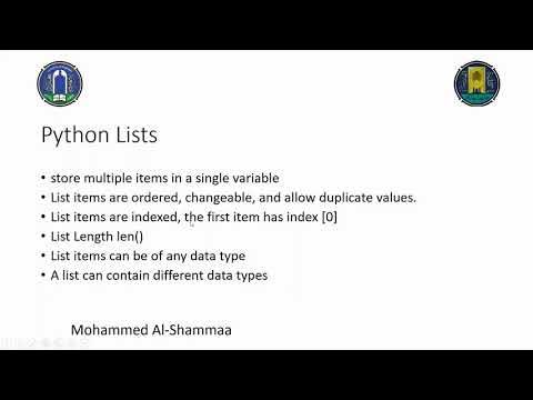 Programming Methodology (Python) - Lect 5 - YouTube