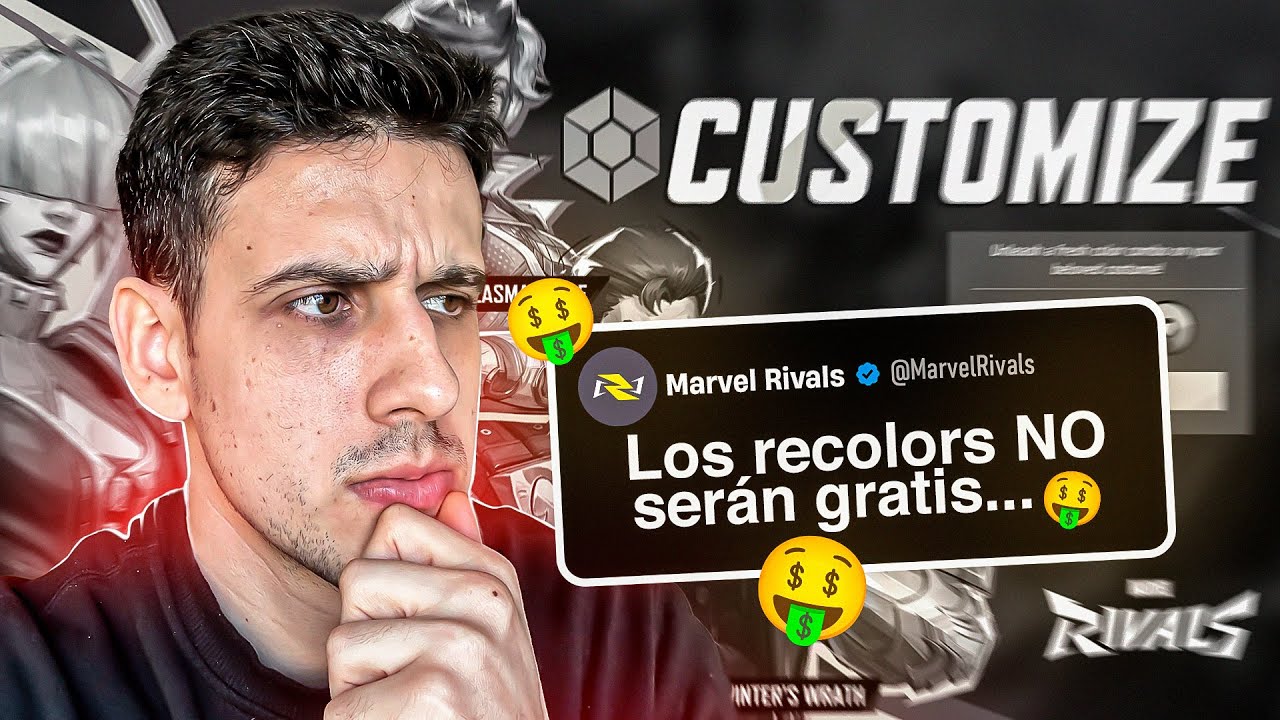 ASÍ SON LOS RECOLORS de SKINS EN MARVEL RIVALS: ES JUSTO? - YouTube