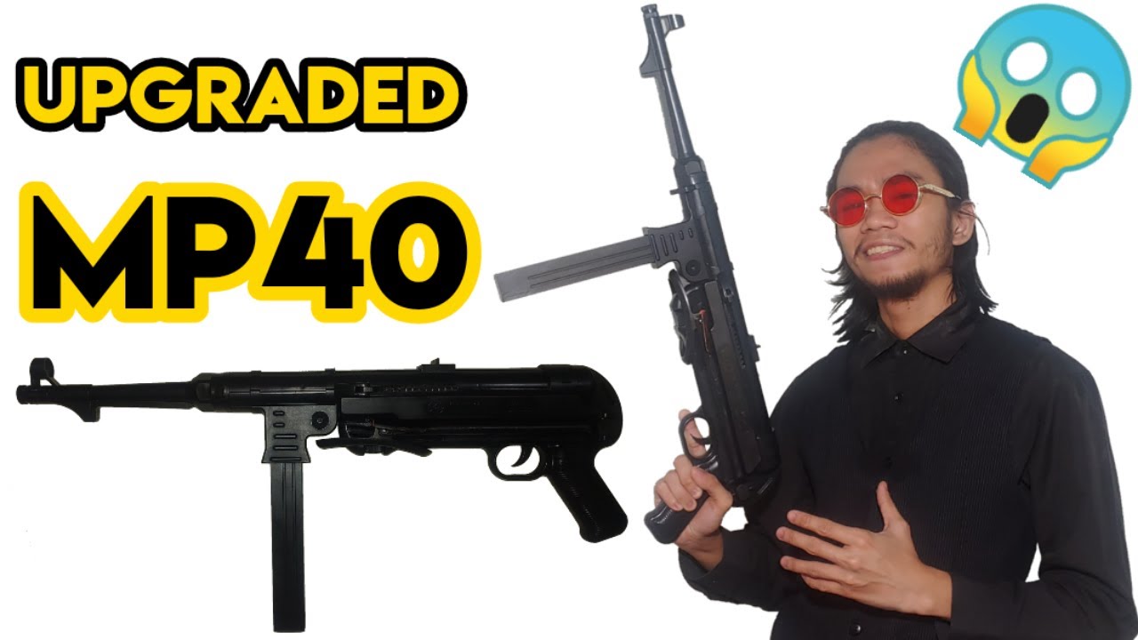 How To Upgrade MP40 Spring Type Airsoft | 280 FPS? (REVIEW by UNBOXING ...