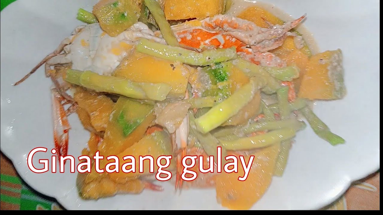 simpleng ulam..ginataang gulay .. - YouTube