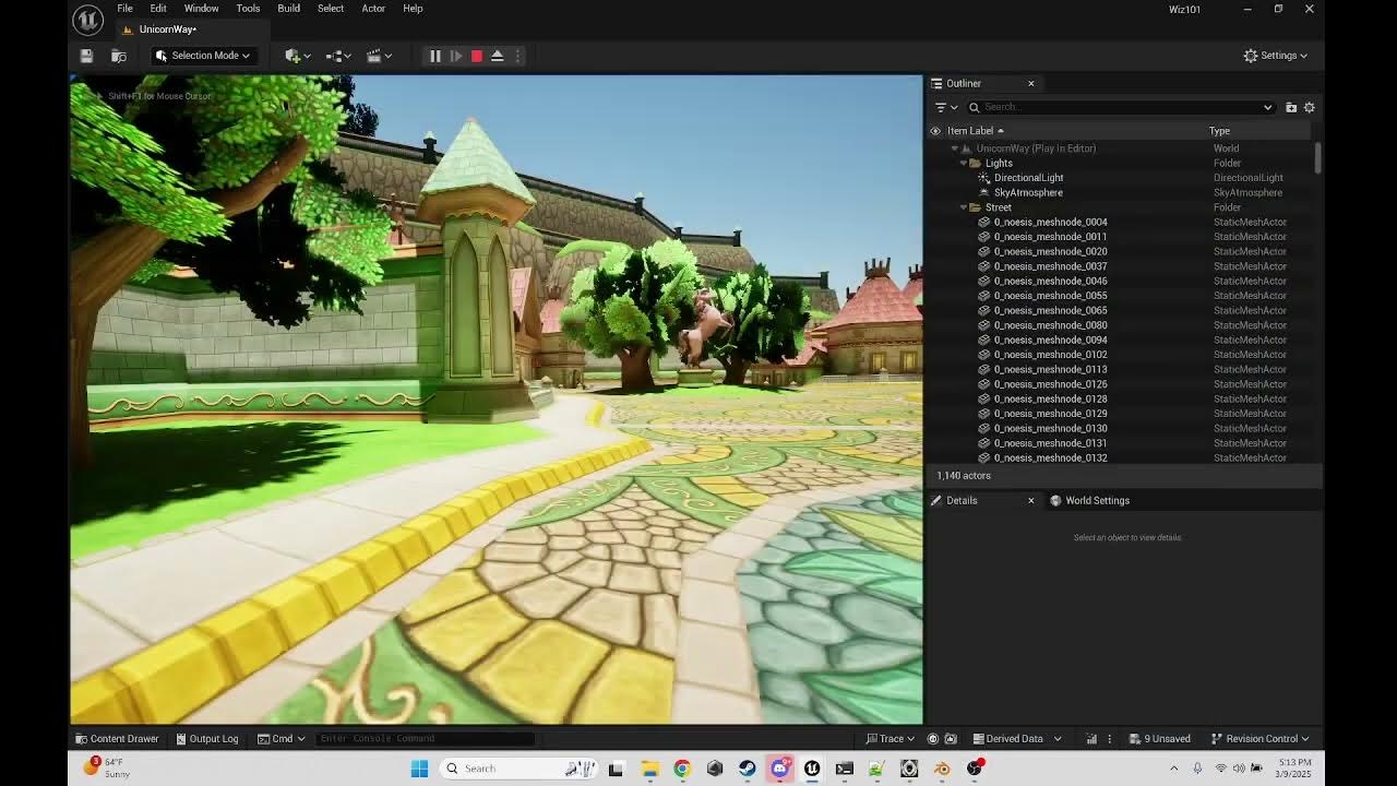 Wizard101 - Here’s what Unicorn Way would look like in Unreal Engine - YouTube
