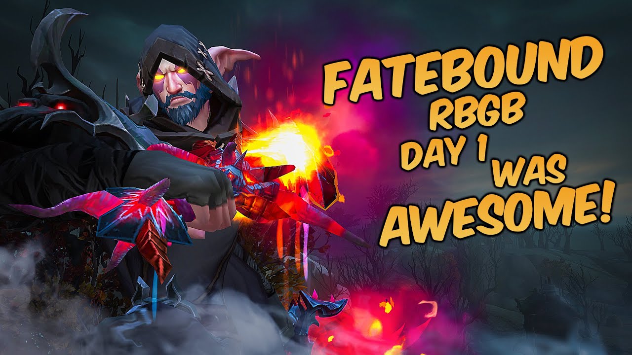Fatebound Assassination Rogue PvP Rated Battleground Blitz Day 1 was ...