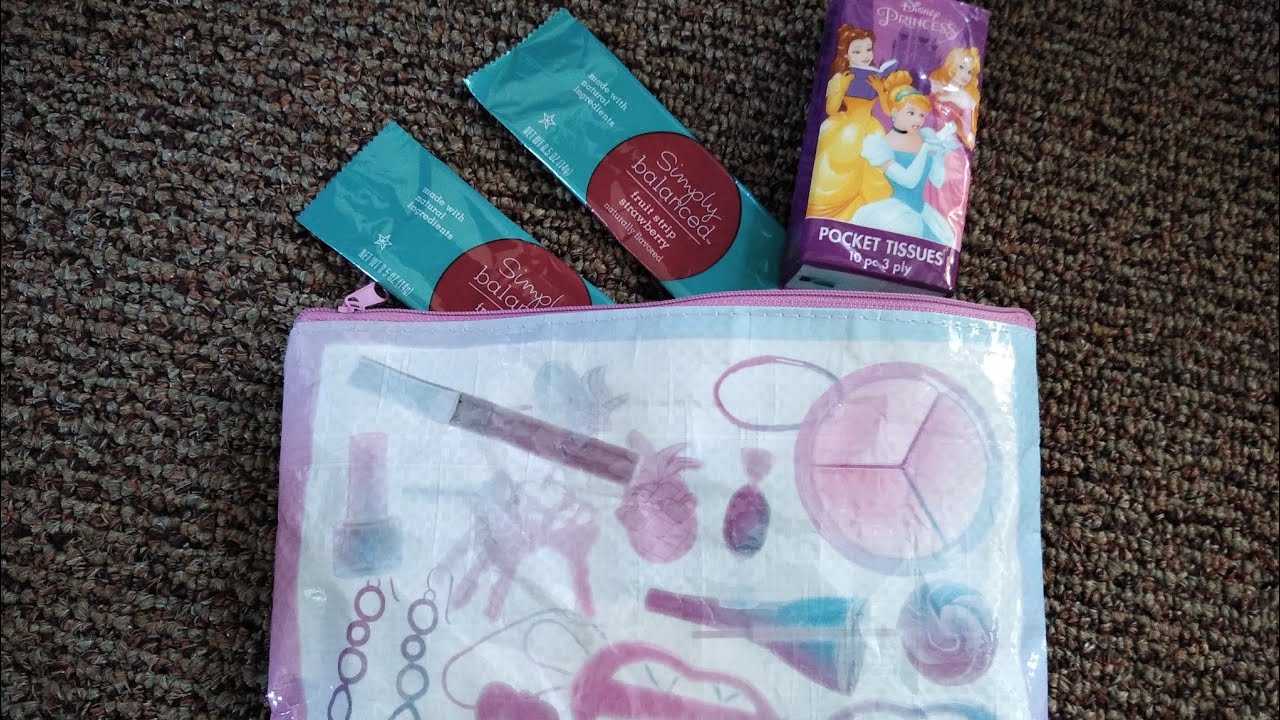 School Emergency Kit for a girl!!! - YouTube