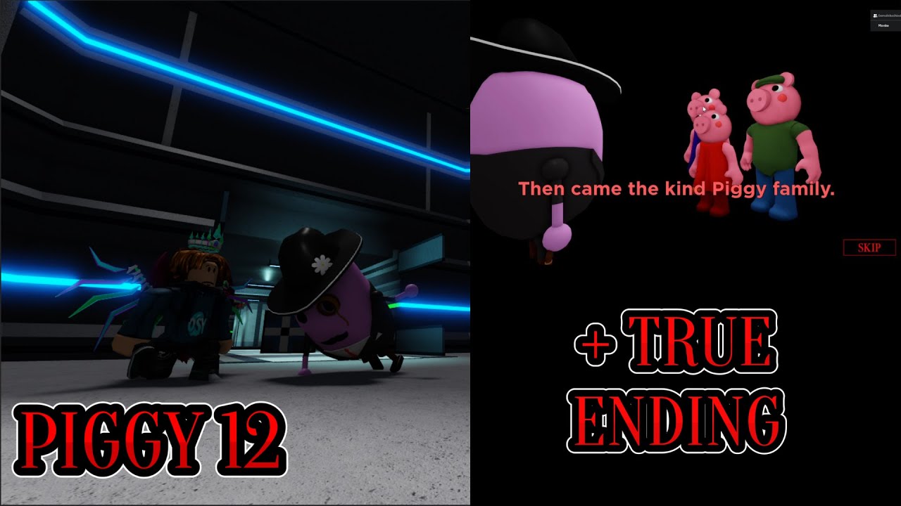 Playing PIGGY Chapter 12 + True Ending! (Rewind) - YouTube