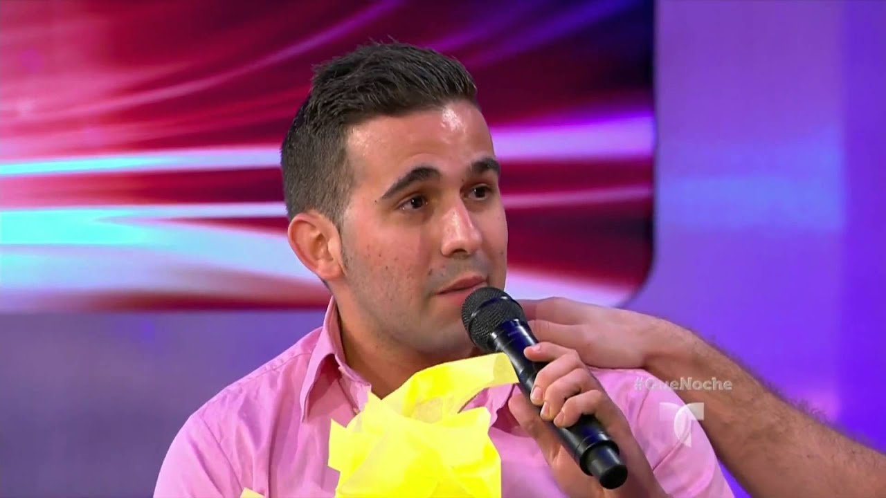 Yeikel Santos en Que noche con Angelica y Raul, telemundo 51 - YouTube