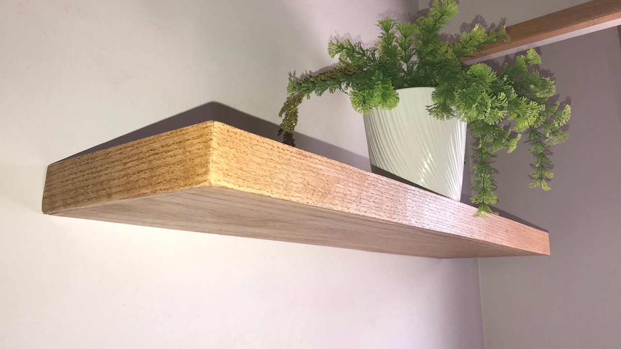 Repisas Flotantes De Madera - YouTube