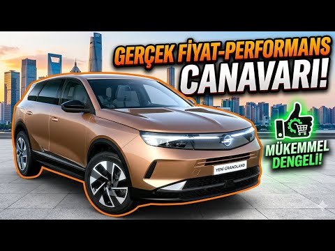 Fiyat Performans SUV - OPEL GRANDLAND 1.2 Hibrit Otomatik Edition #otomobilcilerindünyası #opel