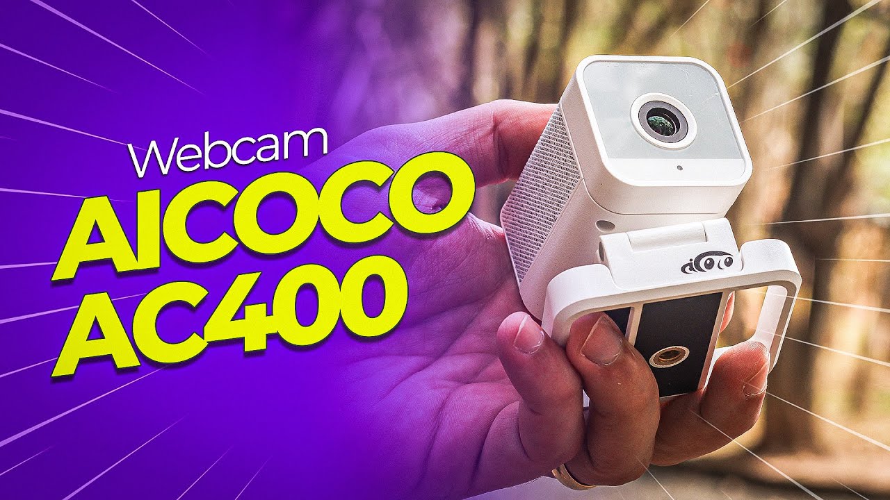 WEBCAM com IA por menos de R$ 250!? Aicoco AC400 - YouTube