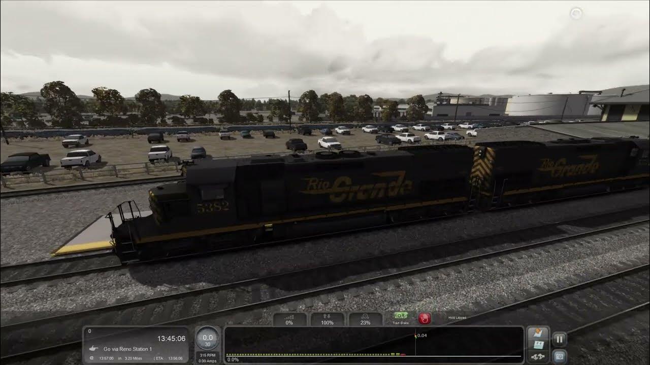 D&RGW Coal Part 1 - Donner Pass - EMD SD40T-2 Rio Grande - Train Simulator Classic - YouTube
